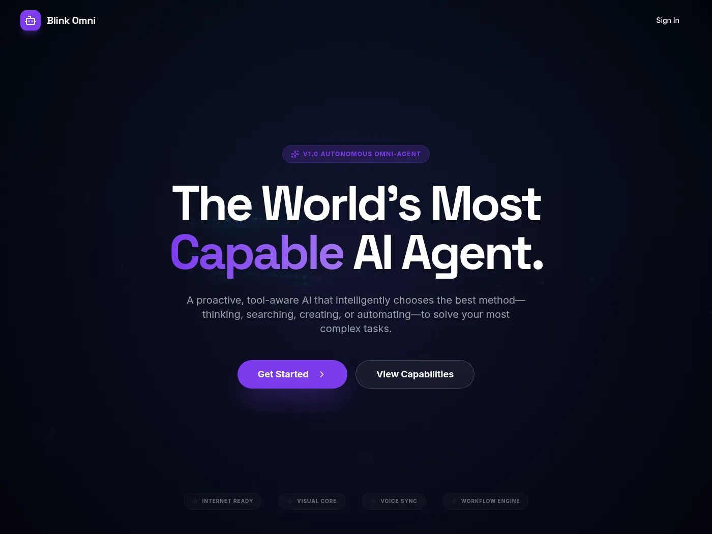 Blink Omni AI Agent