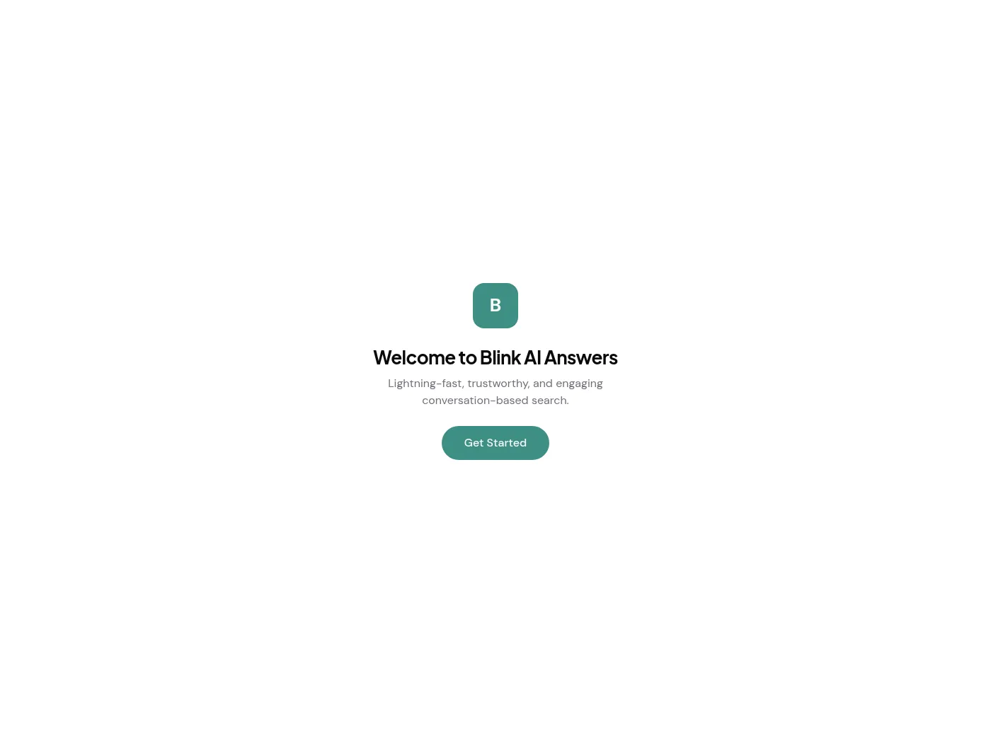 Blink AI Answers