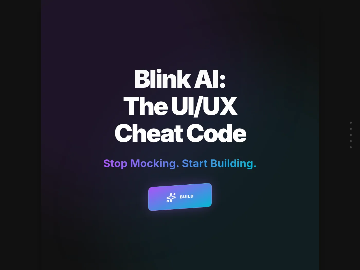 Blink AI Social Slides