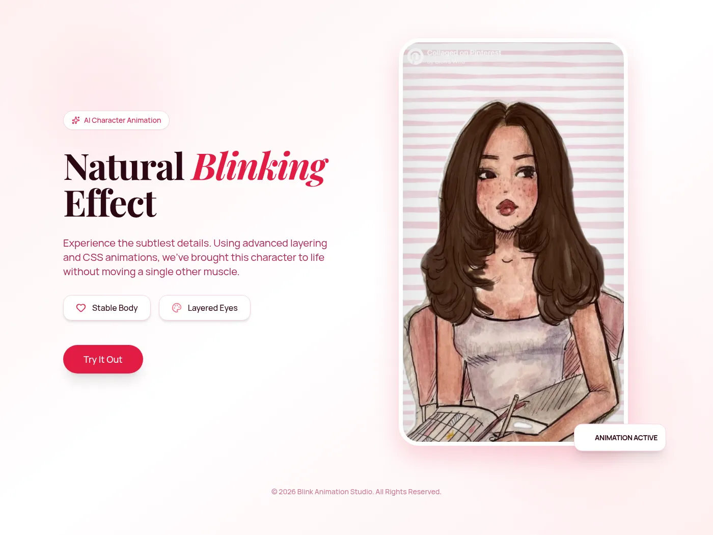 Blink Animation Demo
