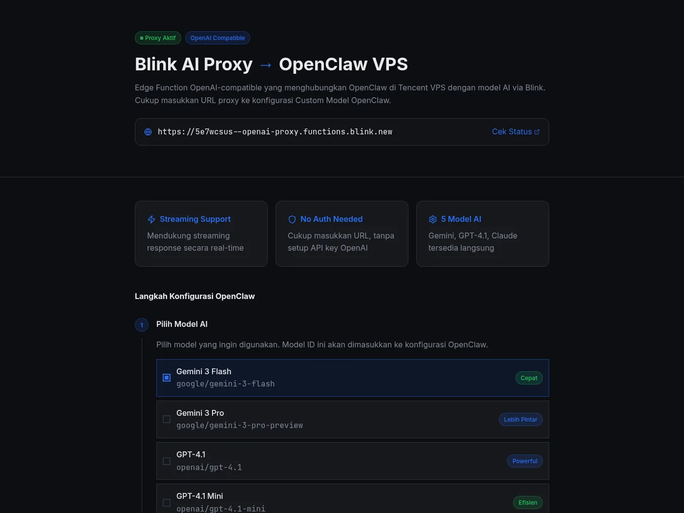 Blink API Integration Guide