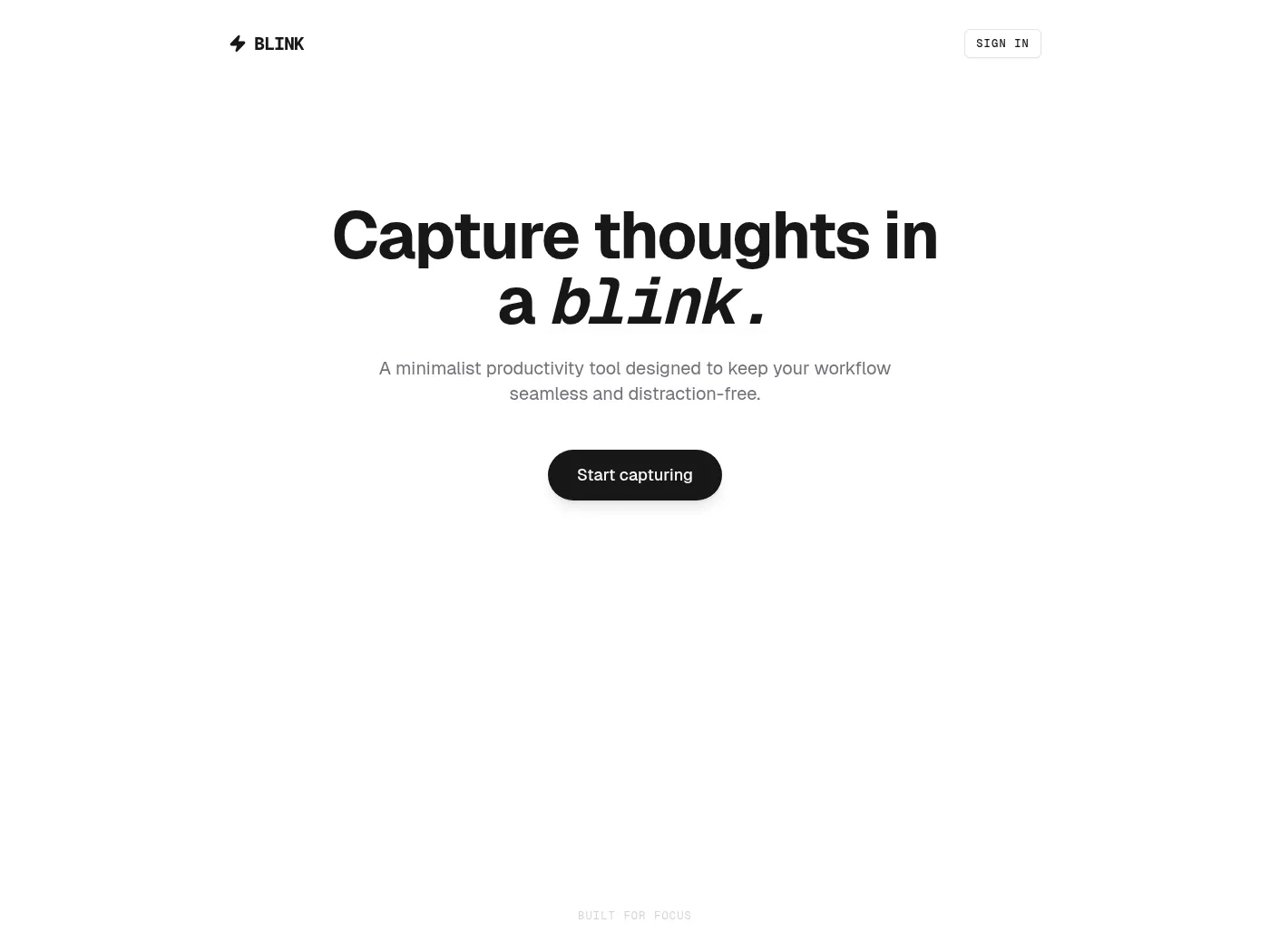 Blink