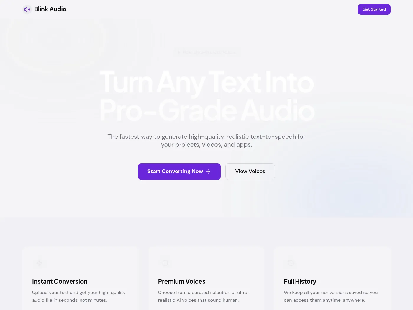 Blink Audio Converter