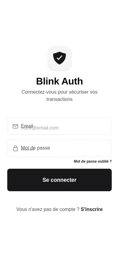Blink Auth Platform