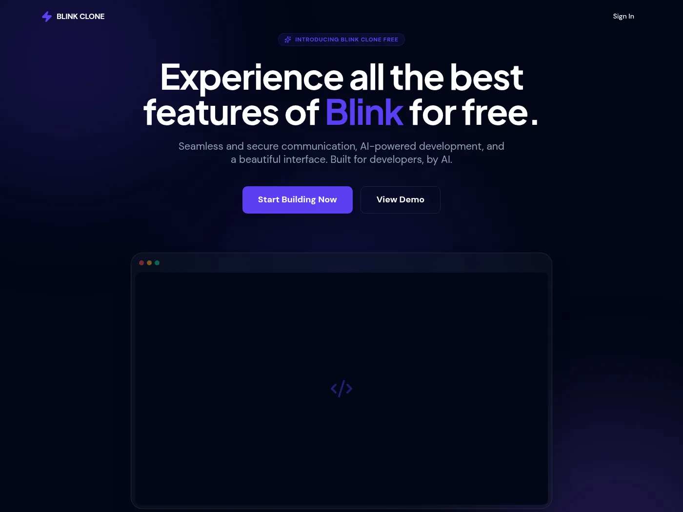 Blink Clone Free