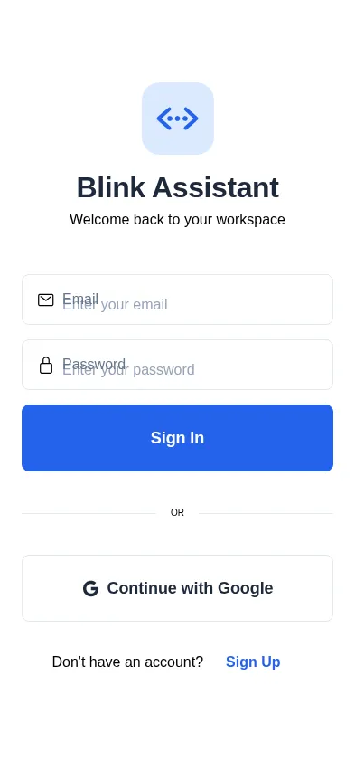 Blink Coding Assistant