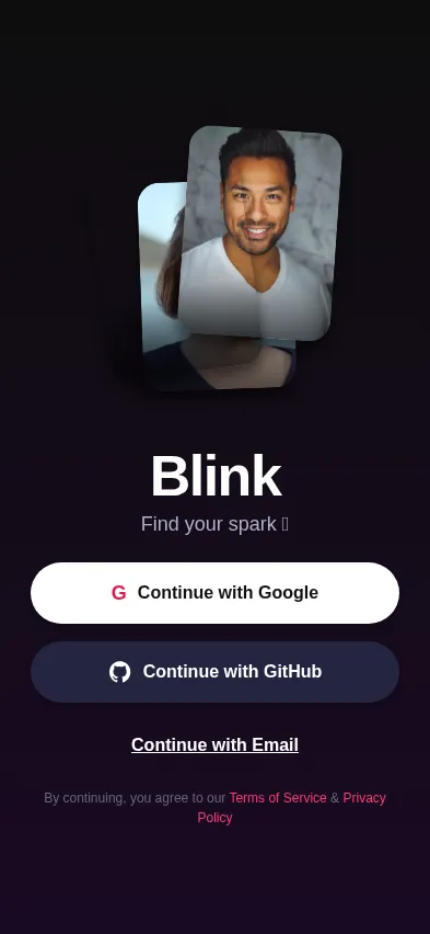 Blink Swipe Dating App