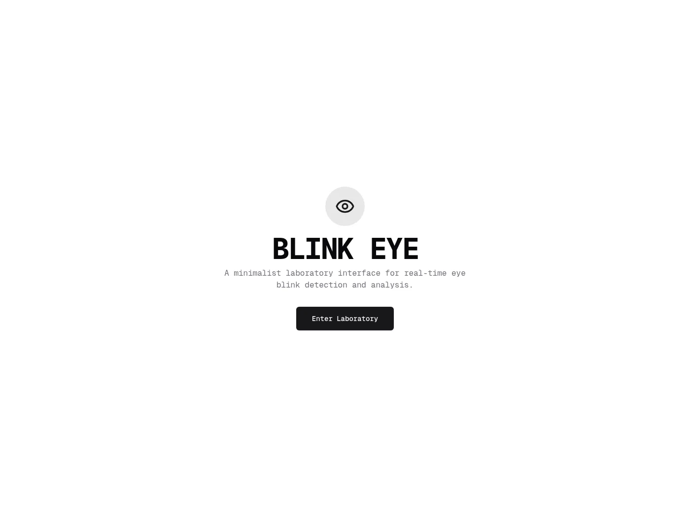 Blink Eye Detector