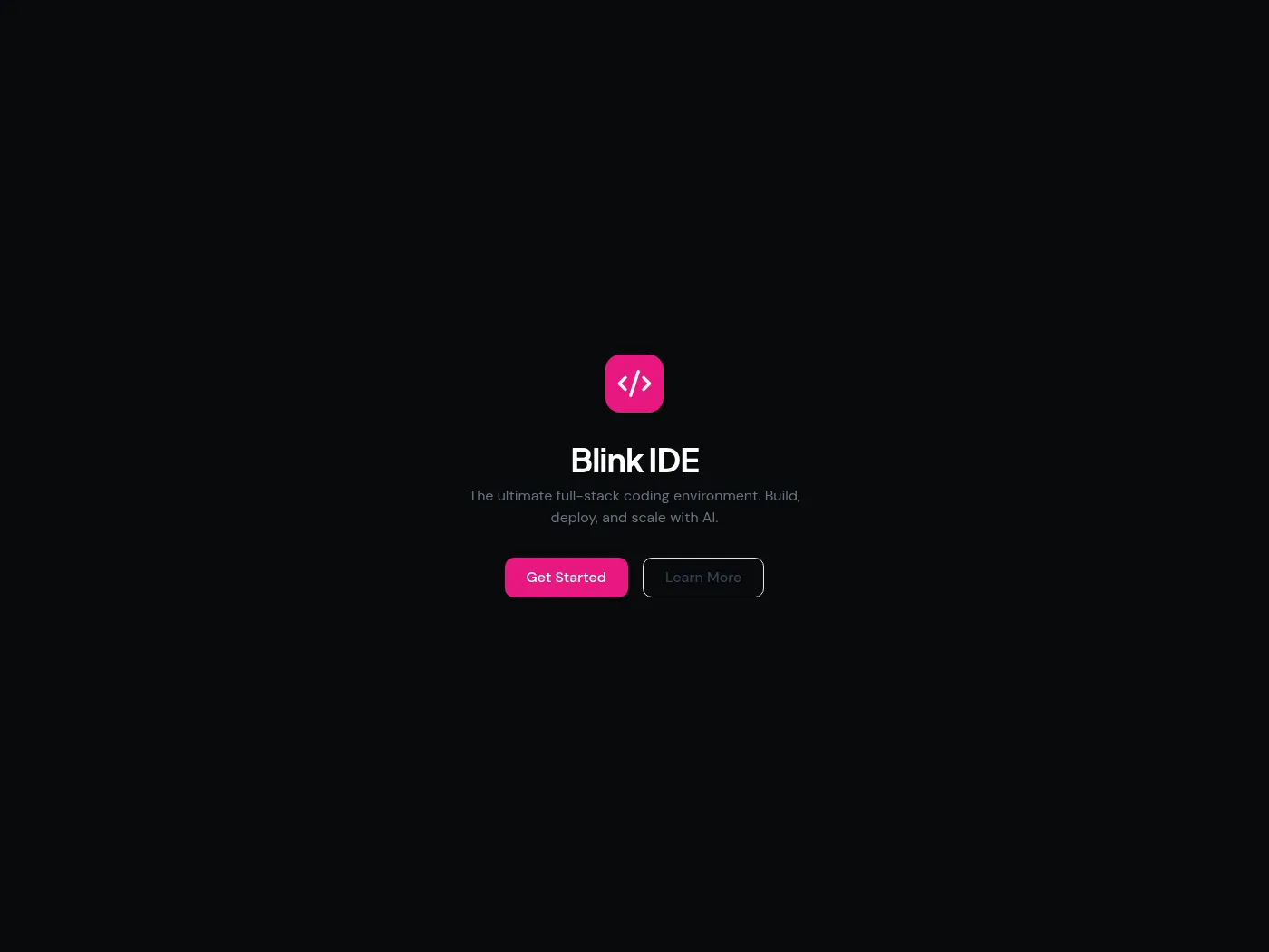Blink IDE Clone