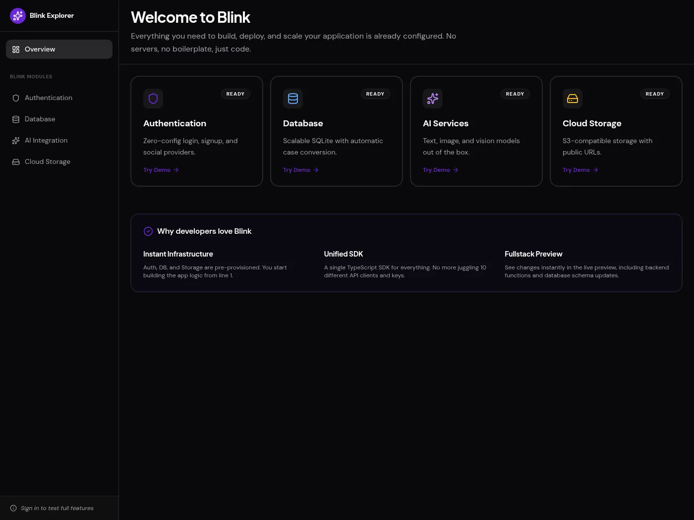 Blink Insights