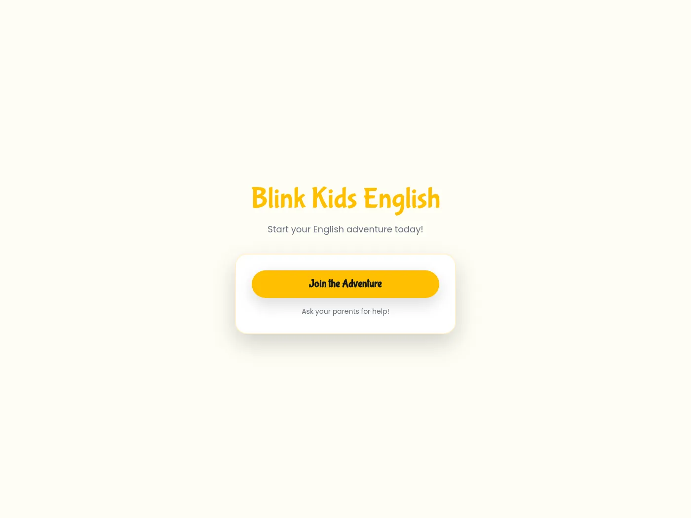 Blink Kids English