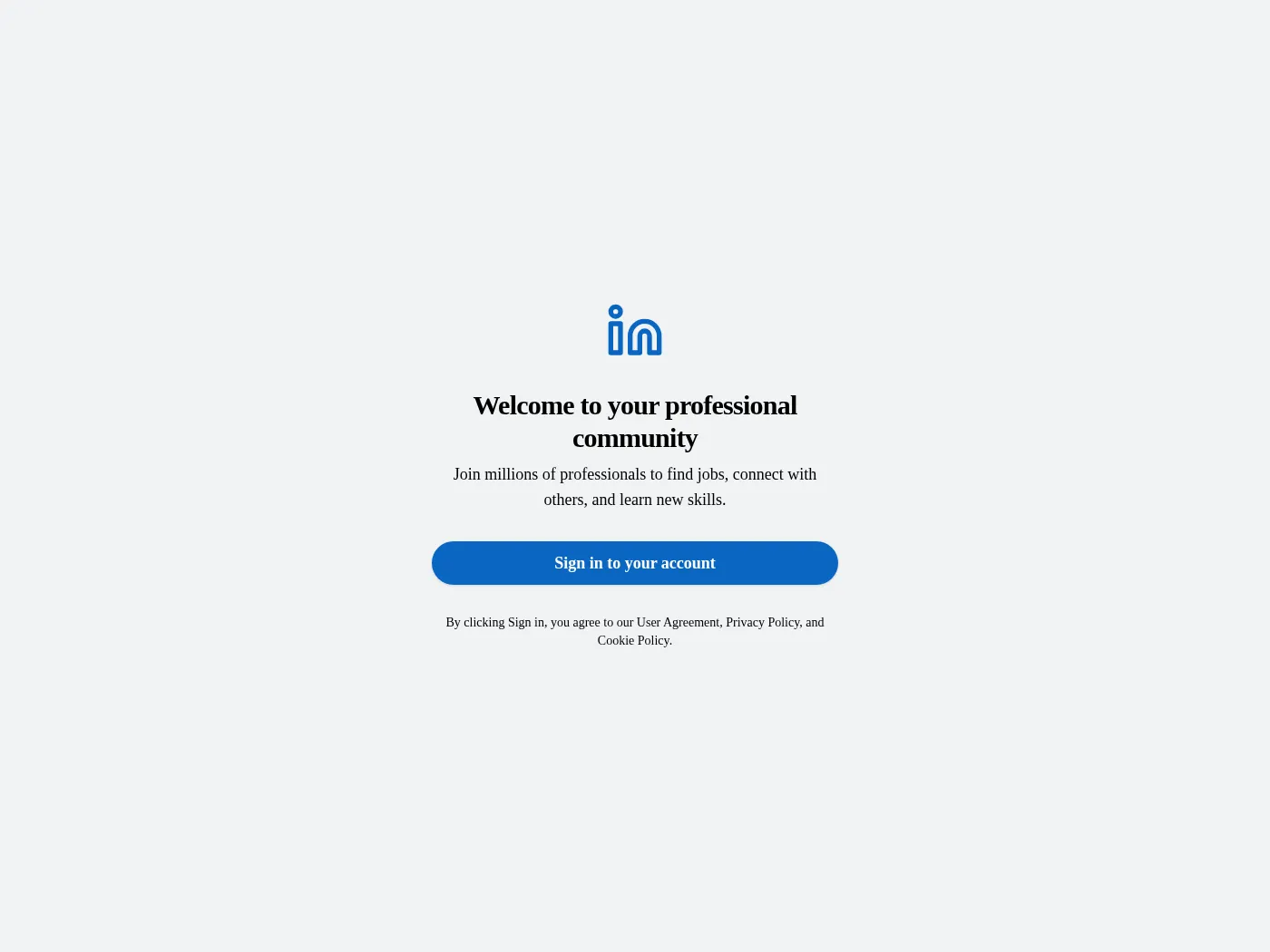 Blink LinkedIn Clone