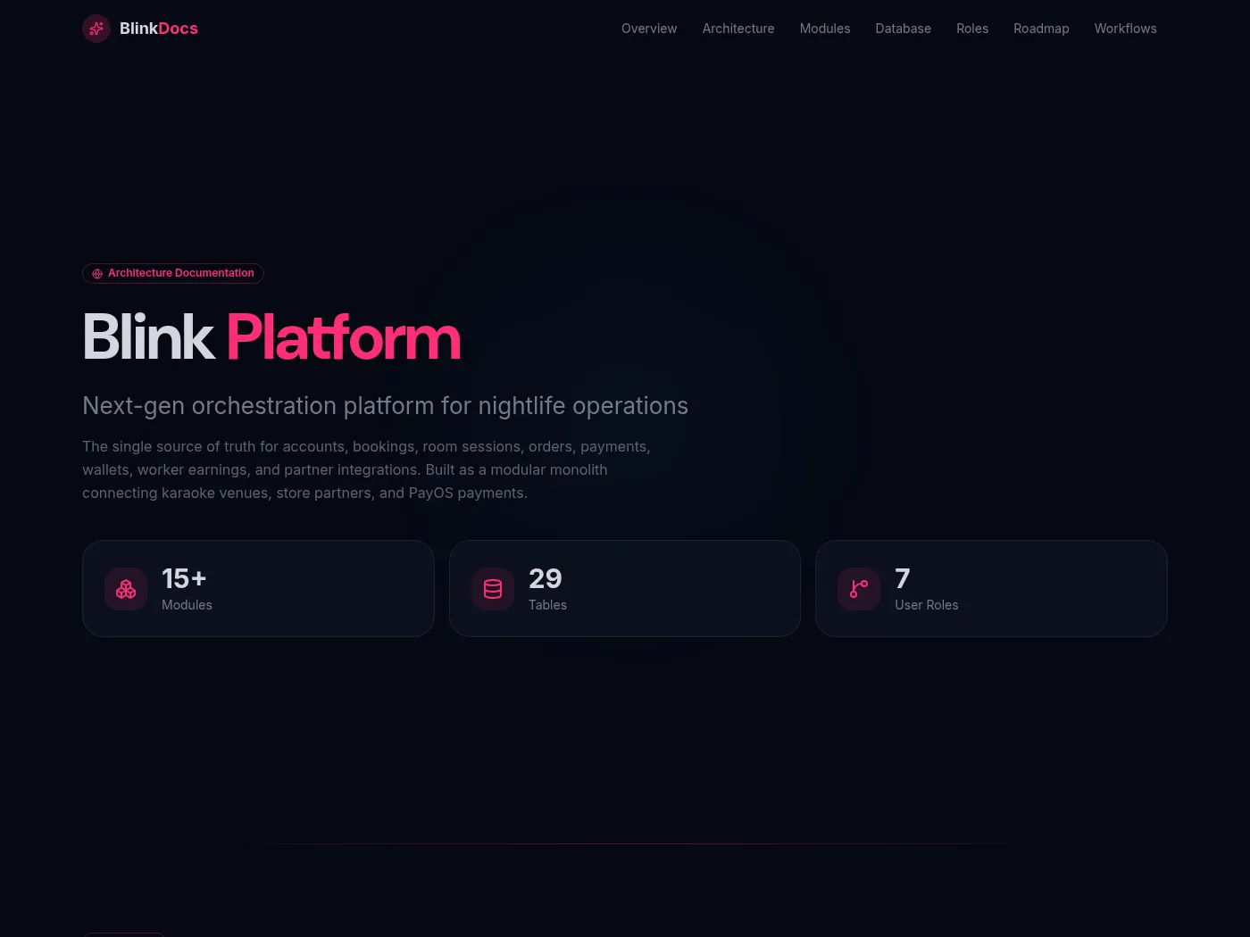 Blink Orchestration Platform