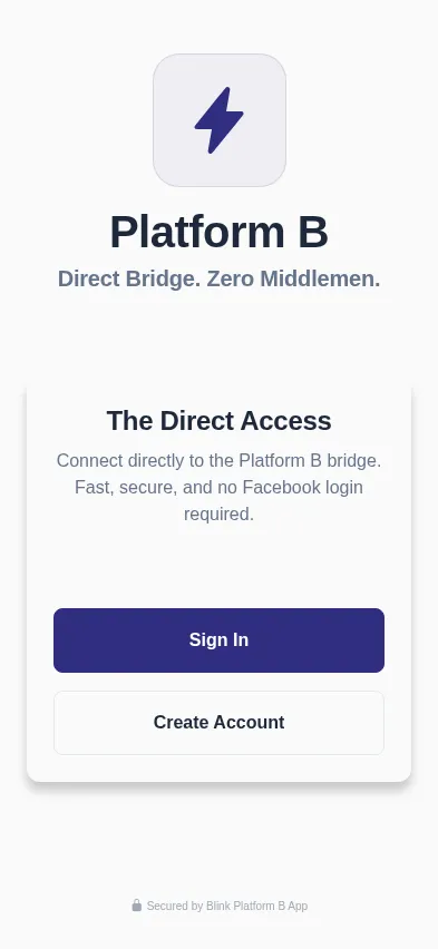 Blink Platform B App