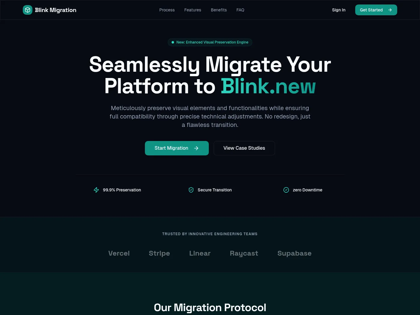 Blink Platform Migration