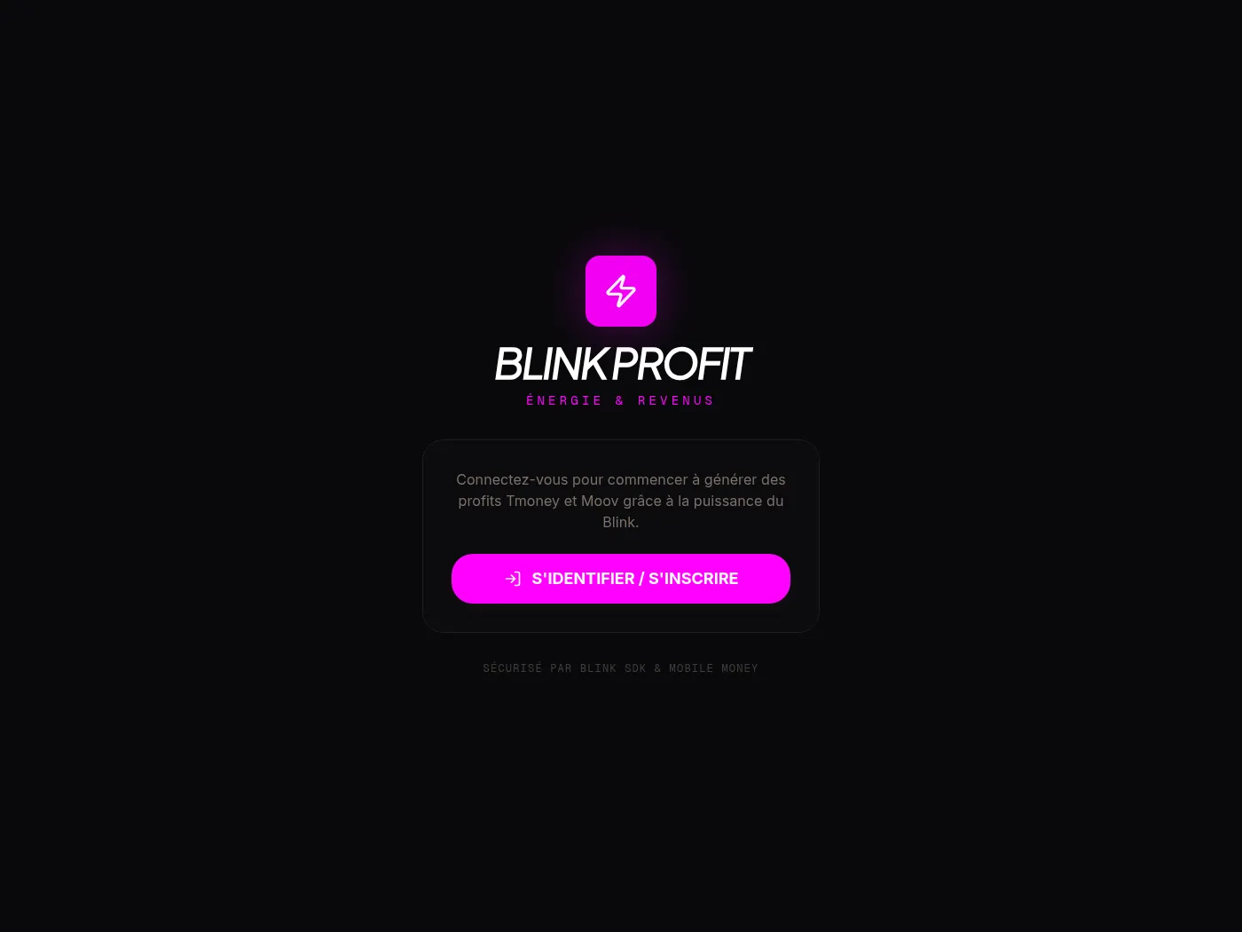 Blink Profit Site