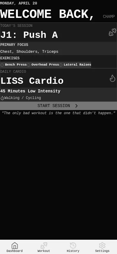 Blink Progress Tracker