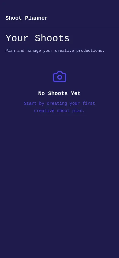 Blink Shoot Planner