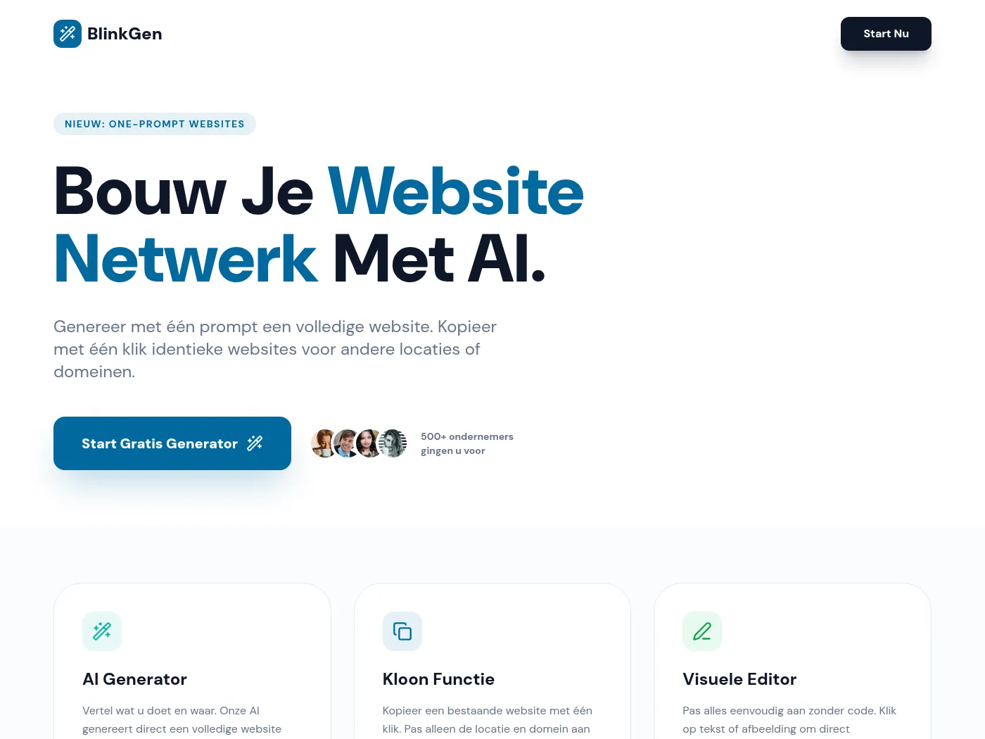 Blink Site Generator