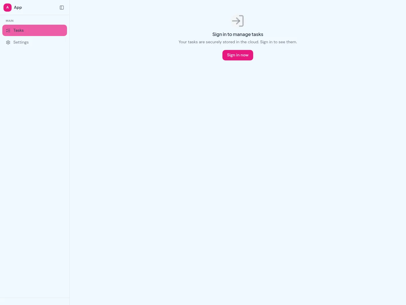 Blink Task Manager
