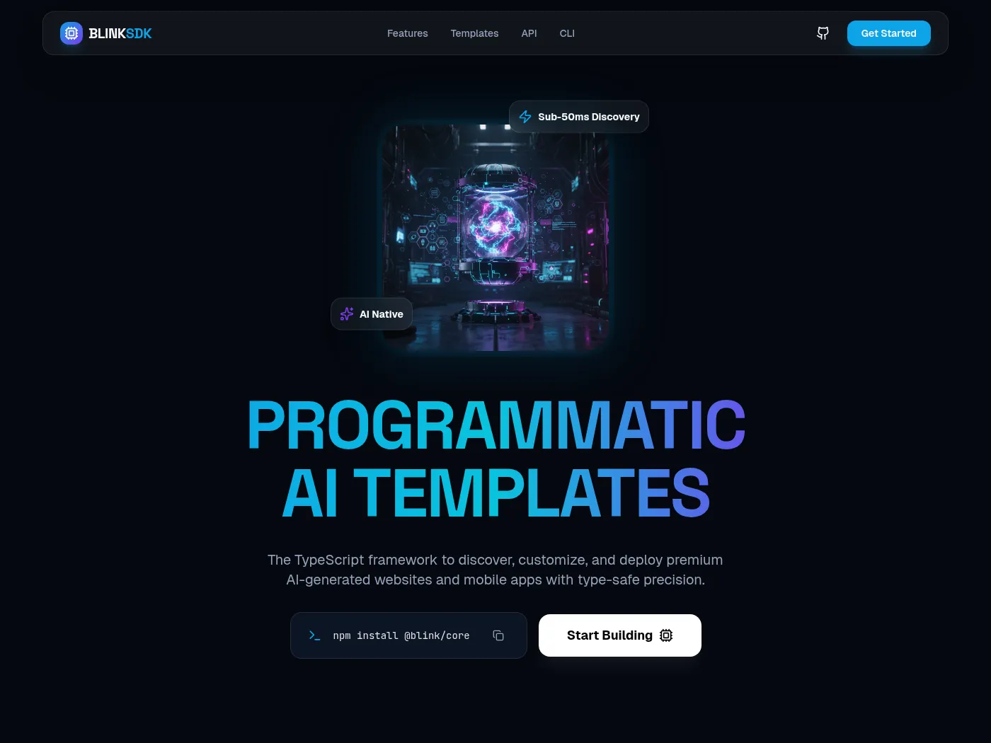 Blink AI Templates SDK