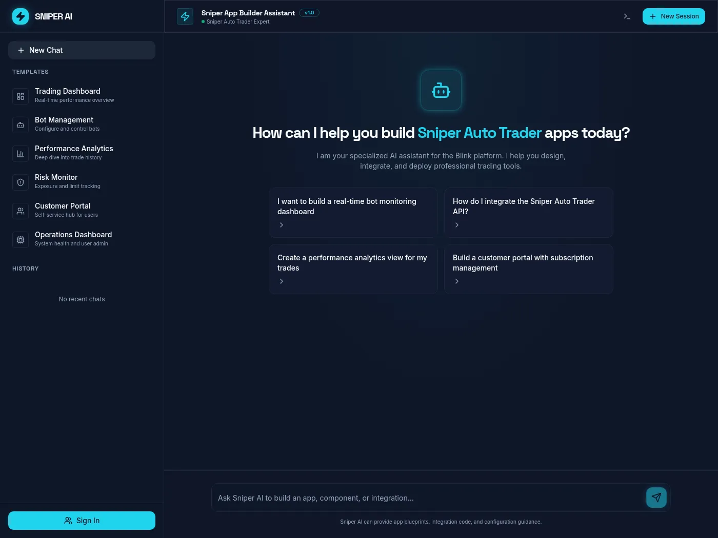 Blink Trader AI Prompt