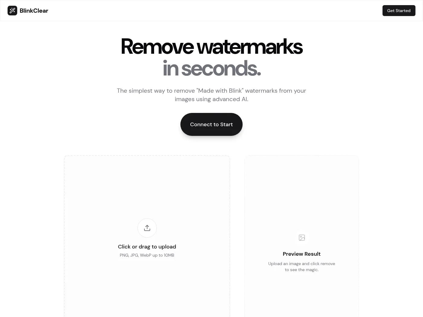 Blink Watermark Remover