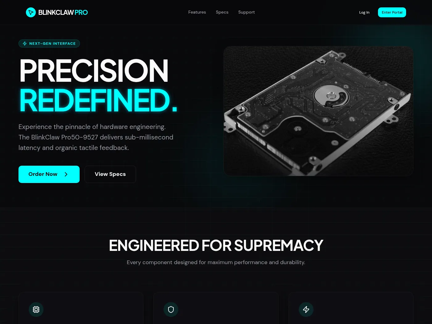 BlinkClaw Pro Portal