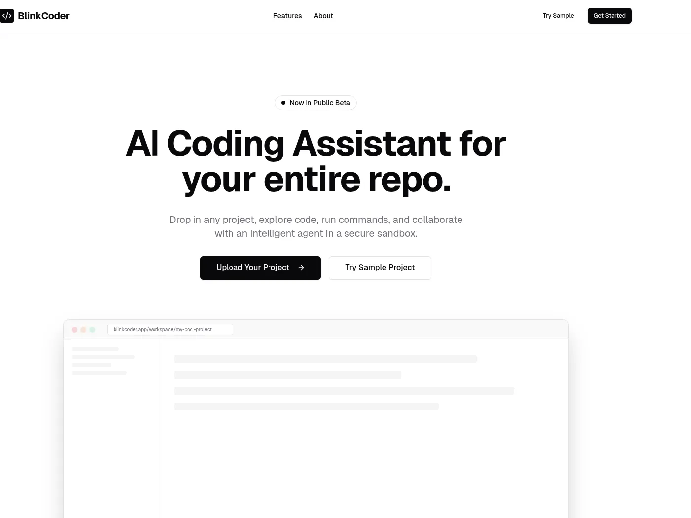 BlinkCoder AI App