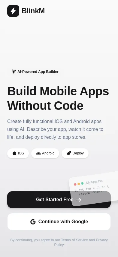BlinkM App Builder