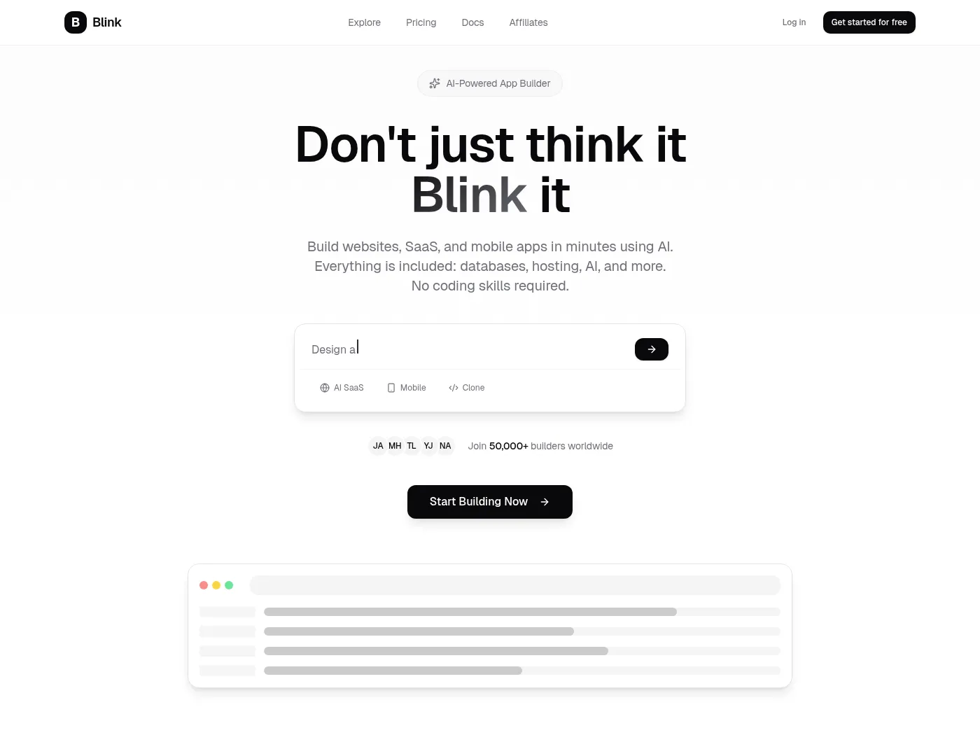 BlinkNew Clone