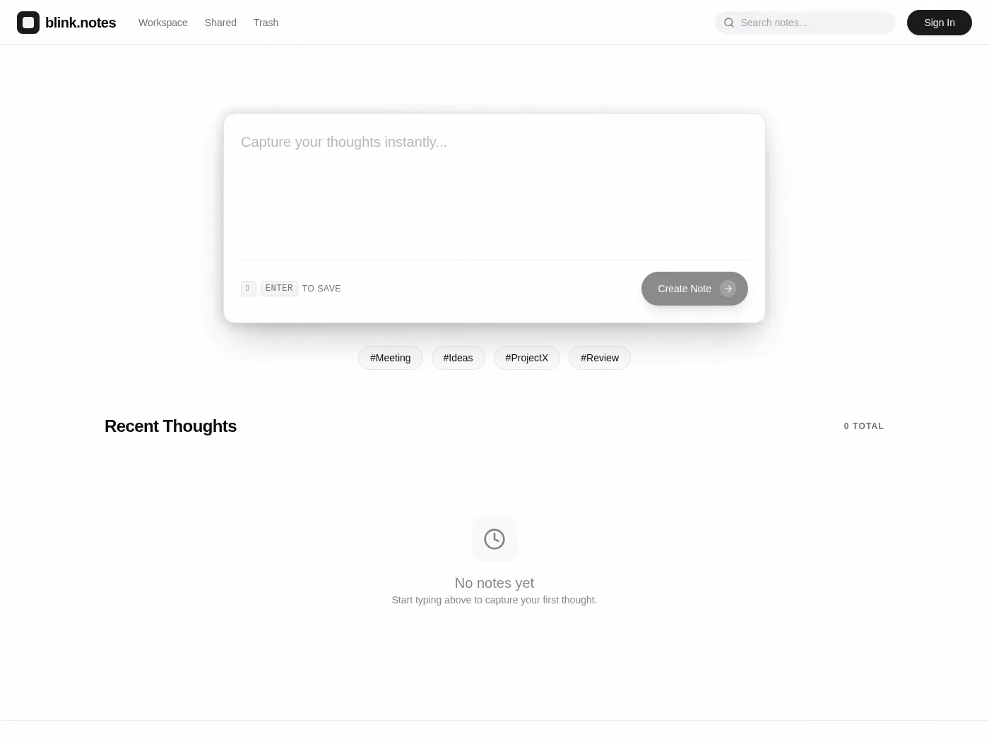 Blink.new Clone JS