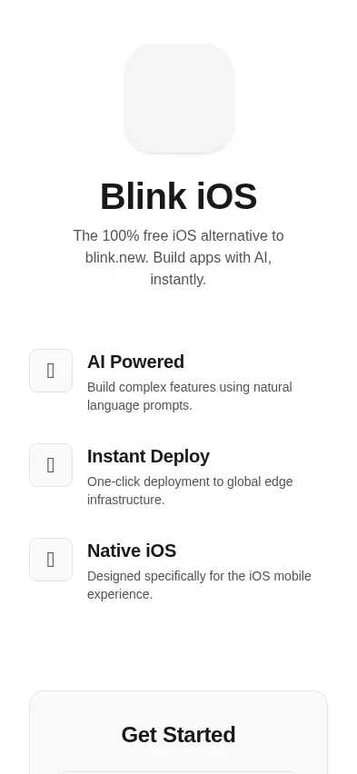 BlinkNew iOS Free Clone
