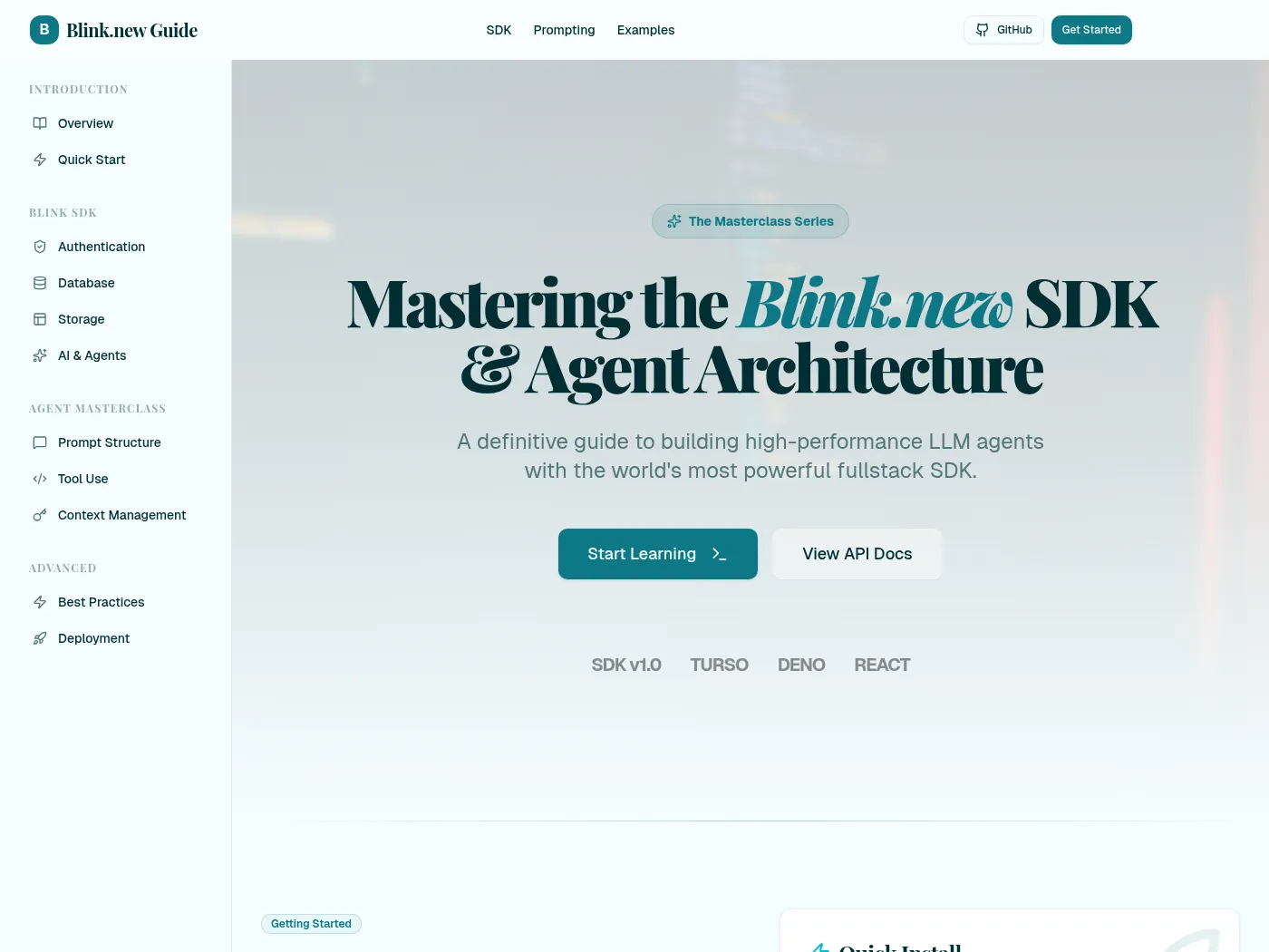 Blink.new SDK Guide