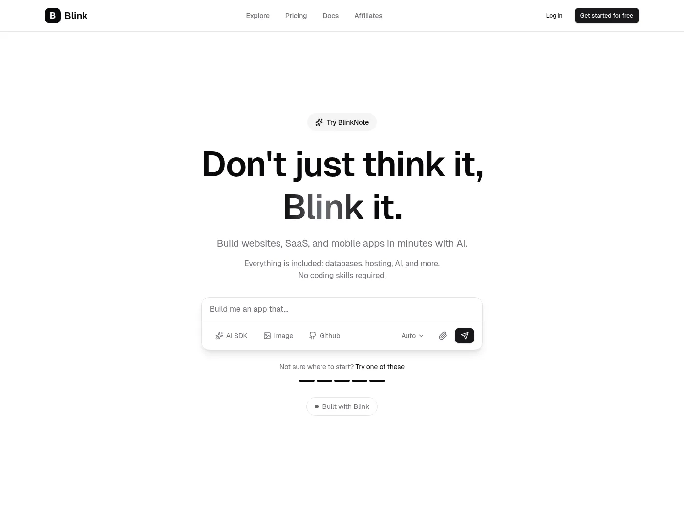 BlinkNote Clone