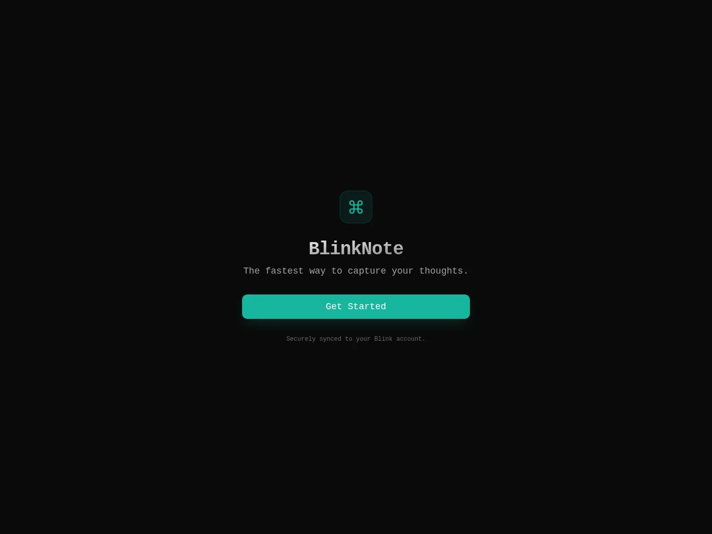 BlinkNote Clone