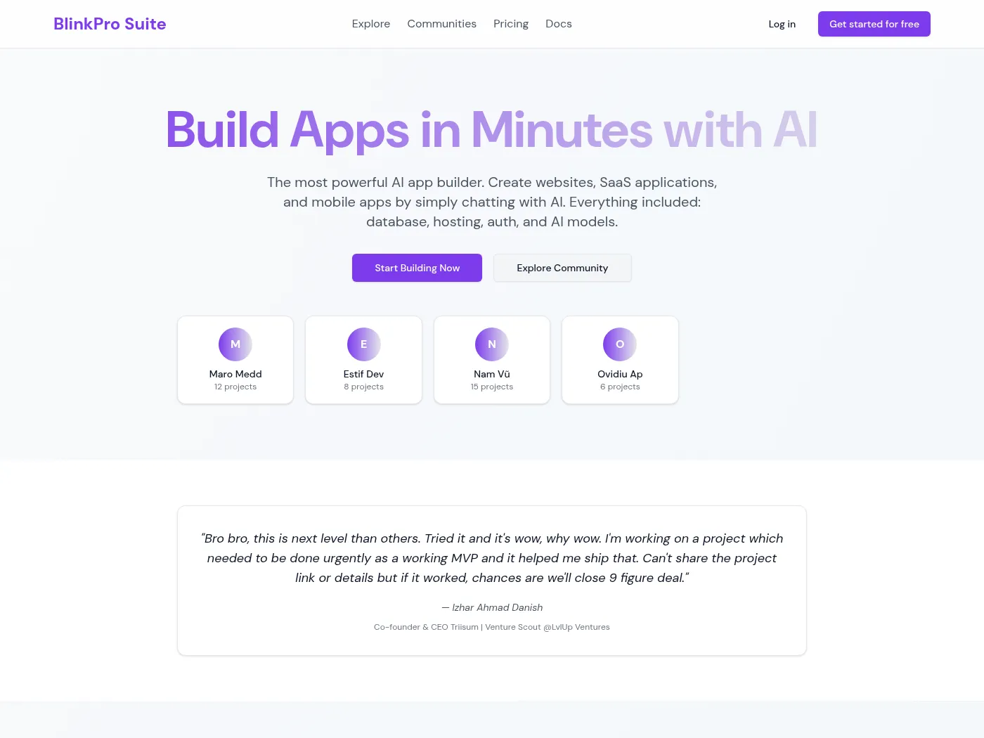 BlinkPro Suite