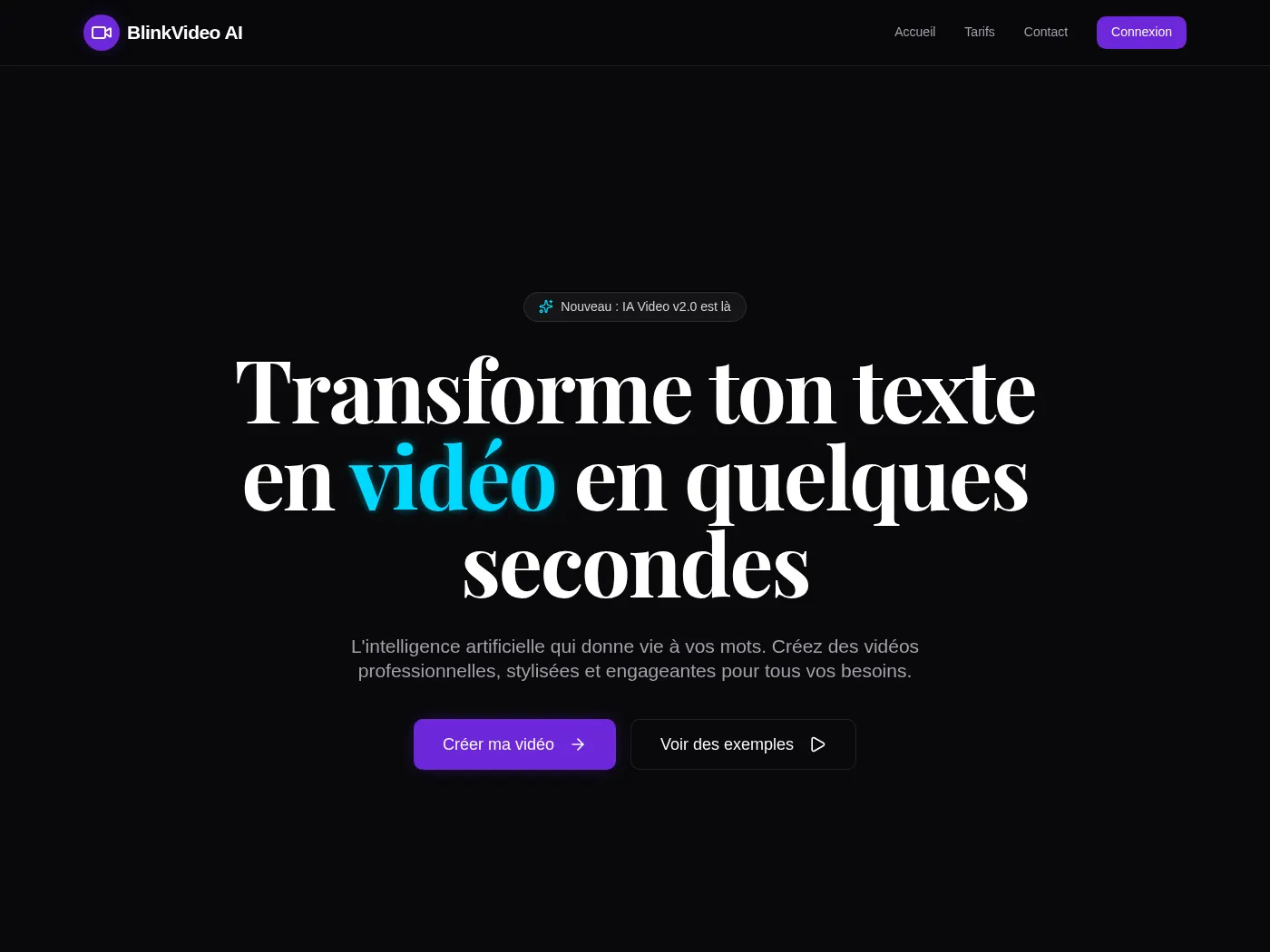 BlinkVideo AI