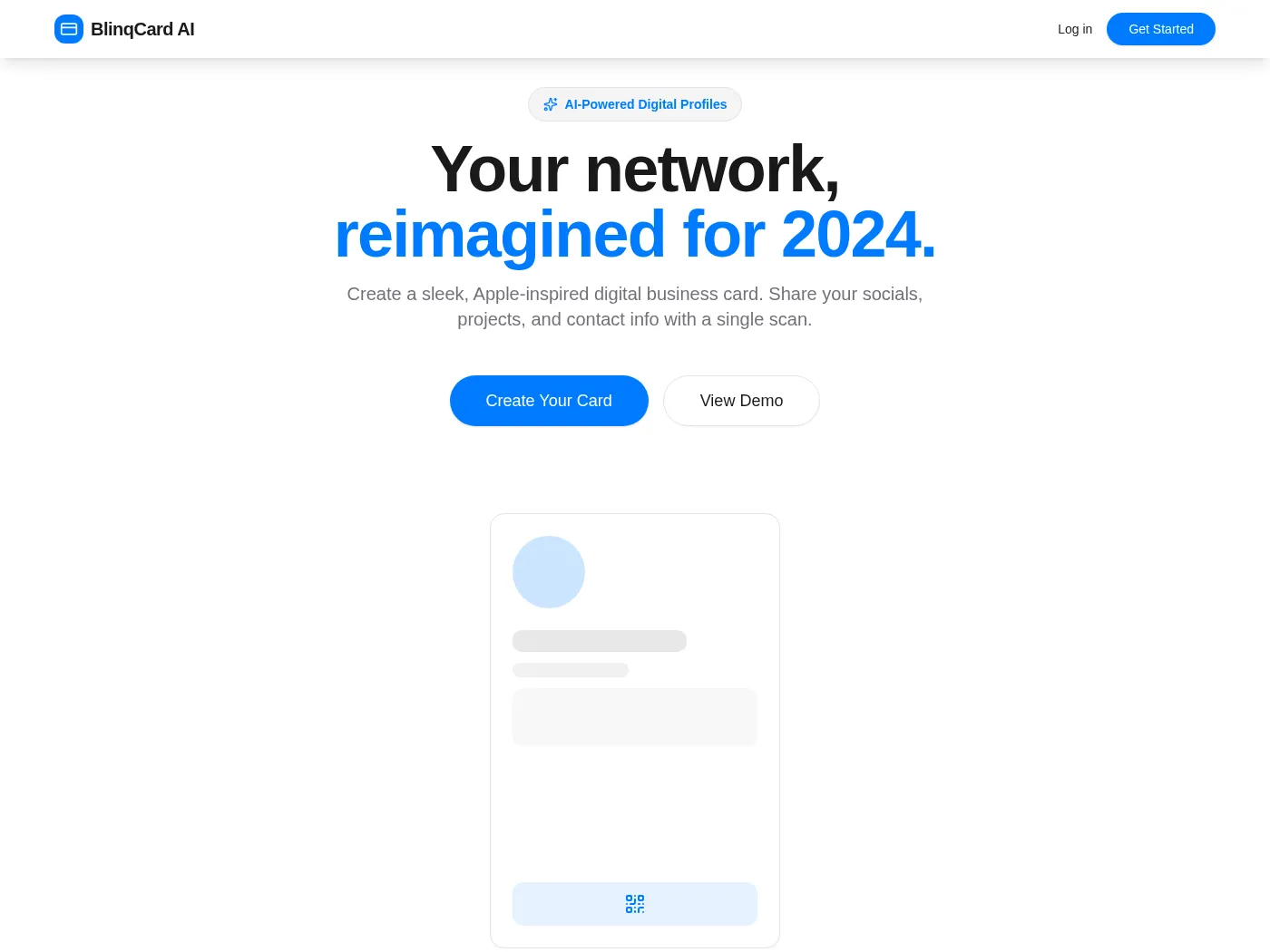 BlinqCard AI