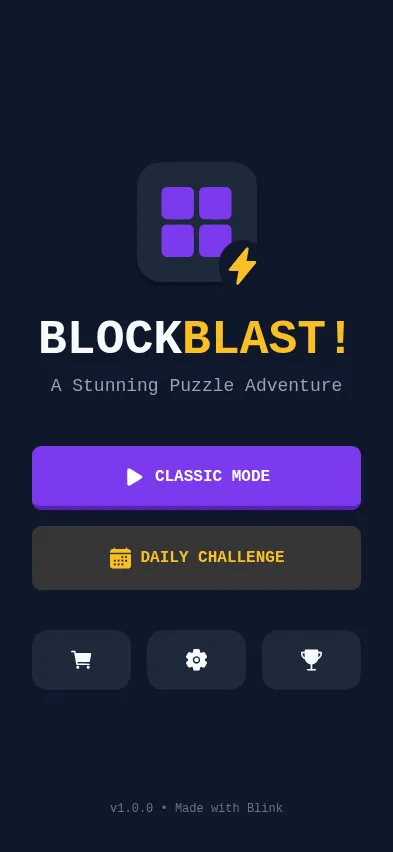 BlockBust, PuzzleGame