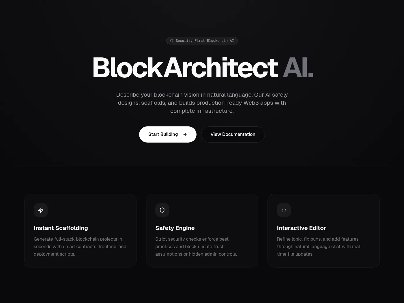BlockArchitect AI