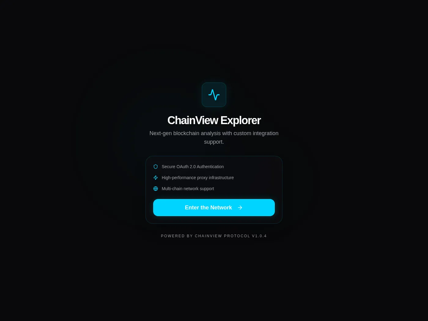 ChainView Explorer