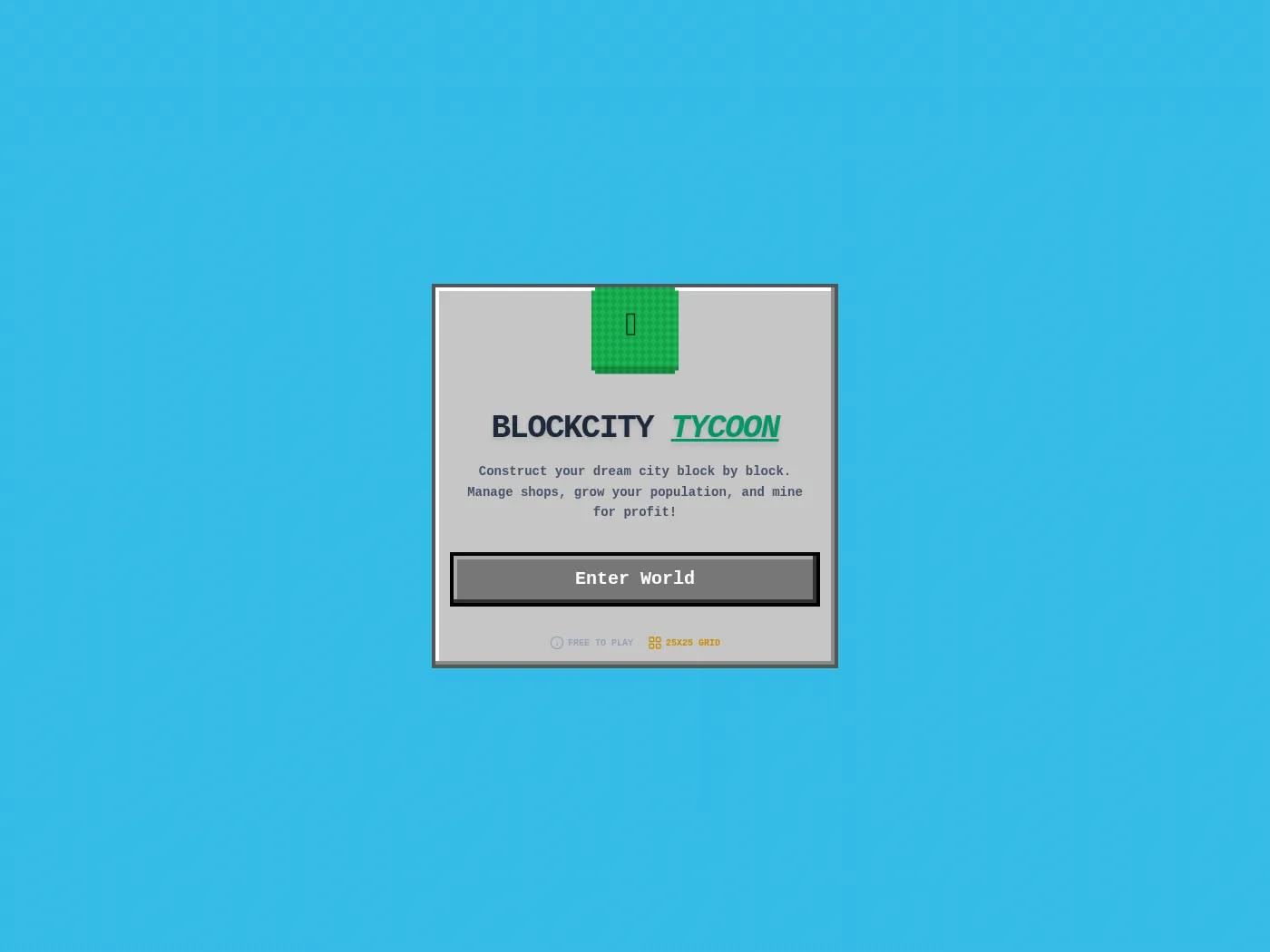 BlockCity Tycoon