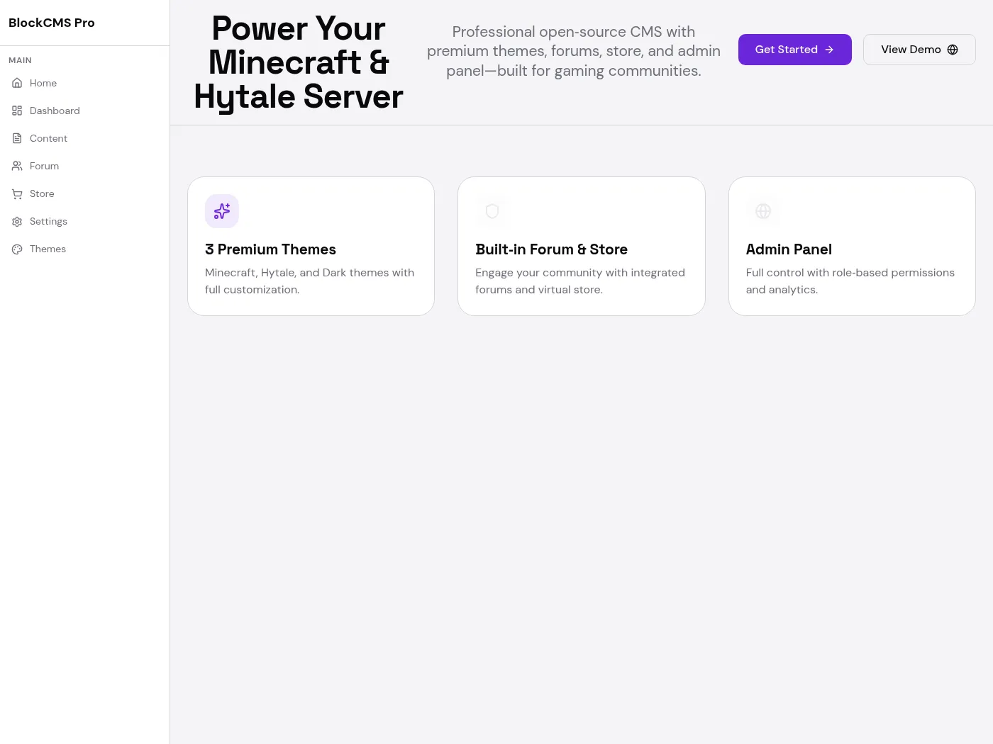 BlockCMS Pro