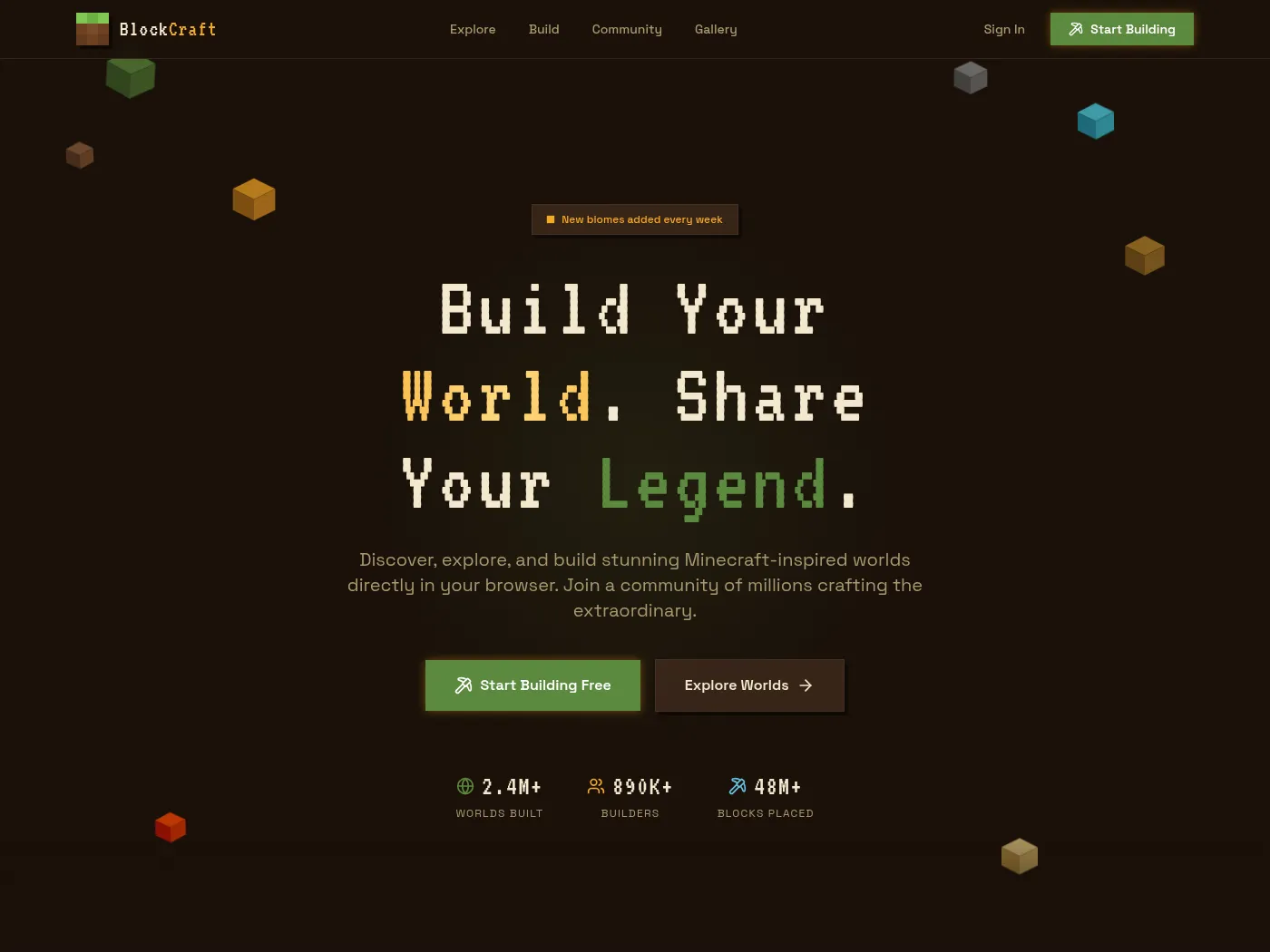 BlockCraft Explorer