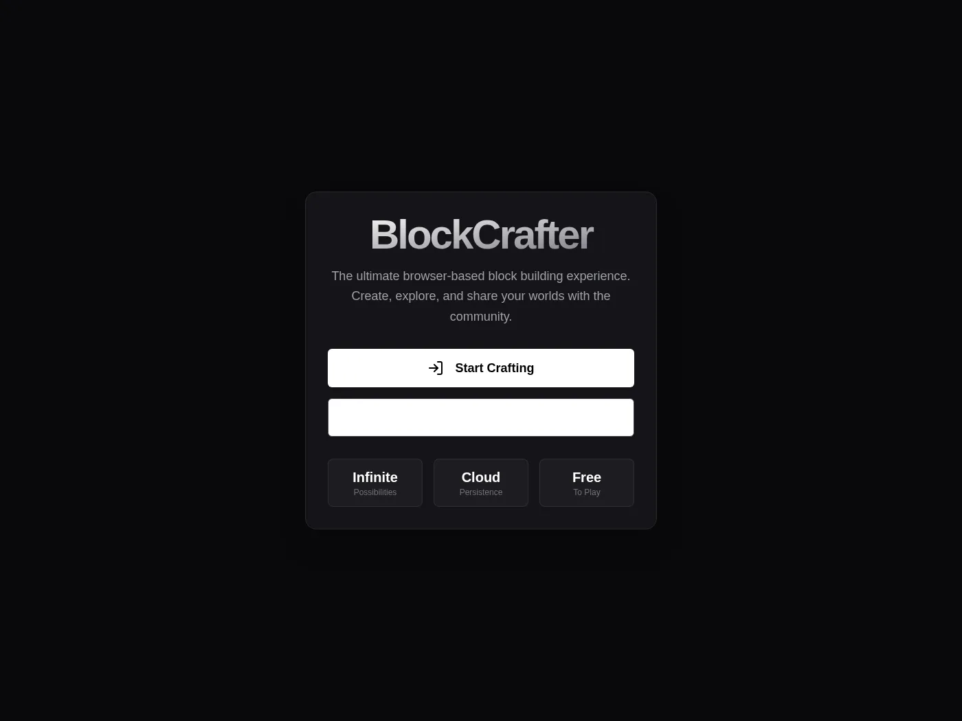 BlockCrafter