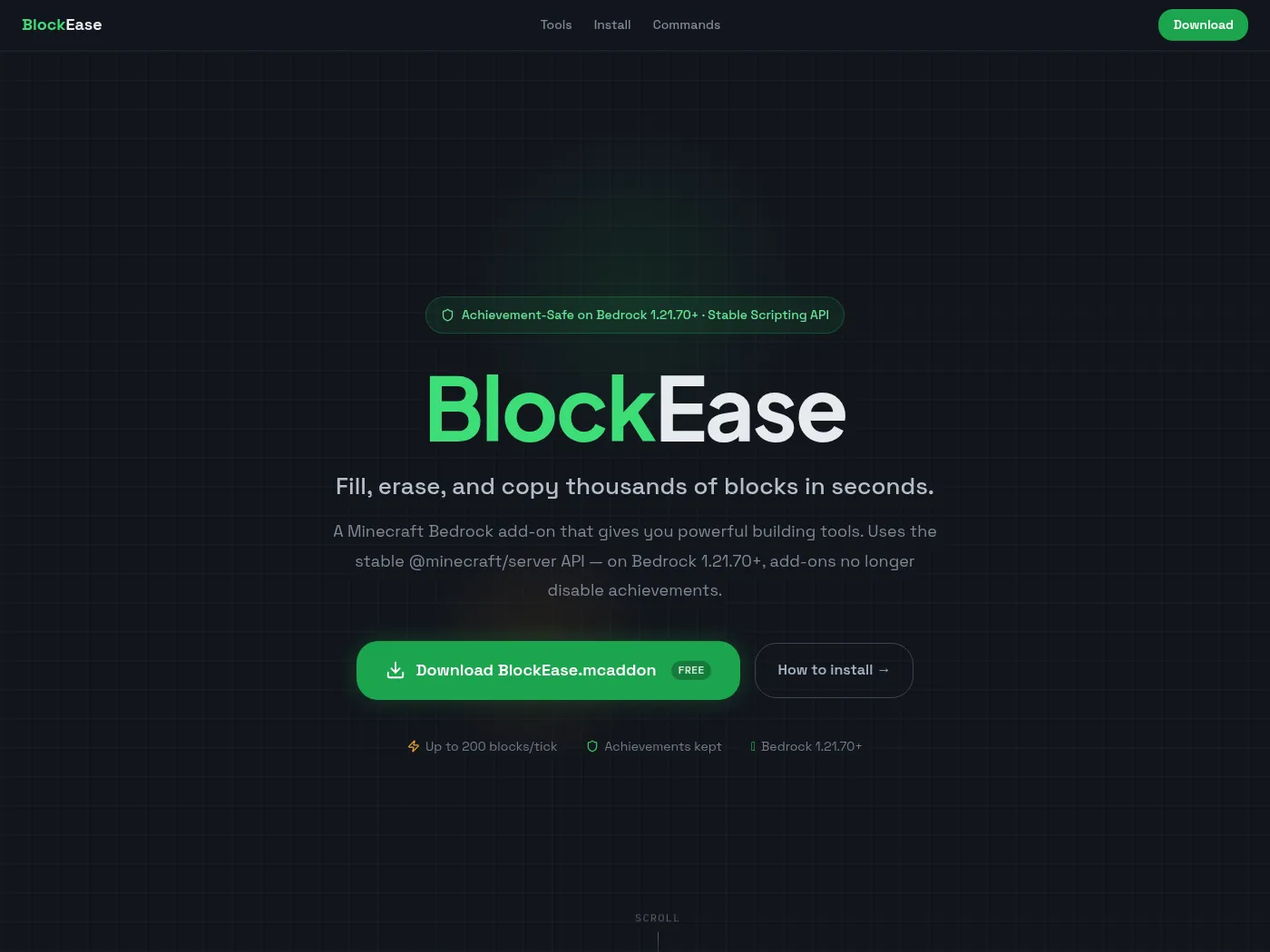 BlockEase Add-On