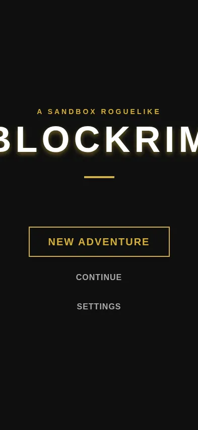 BlockRim Roguelike