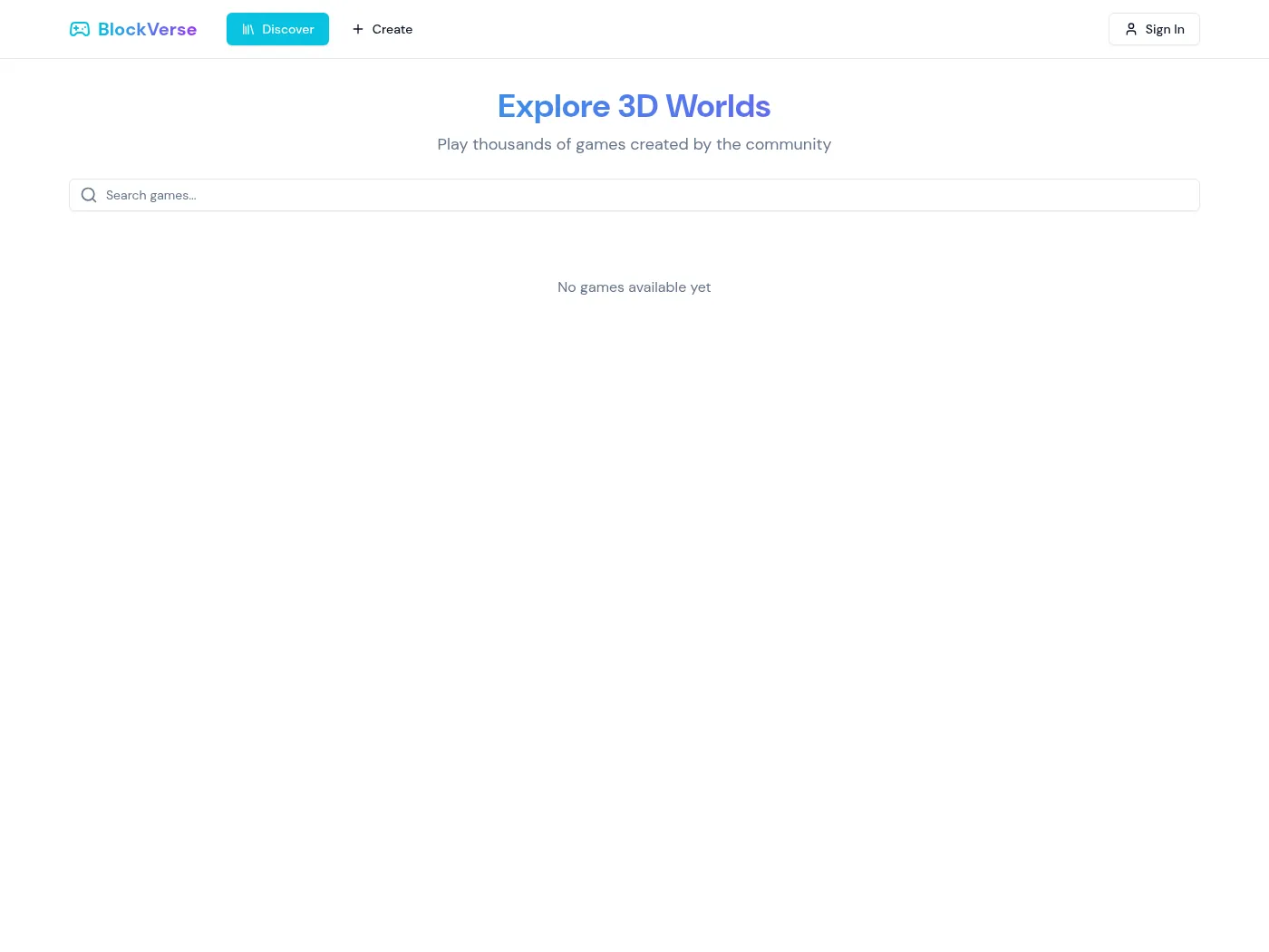 BlockVerse Game Platform