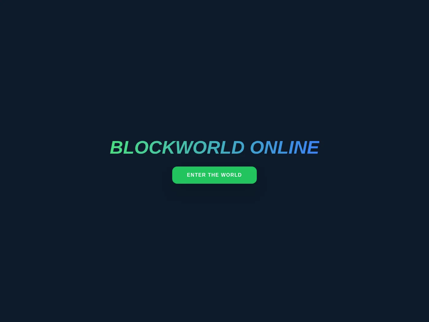 BlockWorld Online